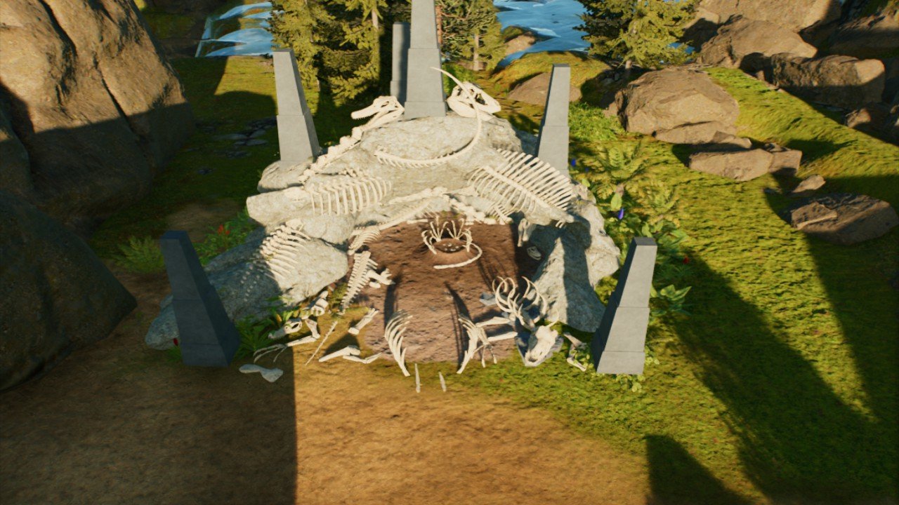 Skull valley T Rex Nest - Workshop - Jurassic World Evolution 3