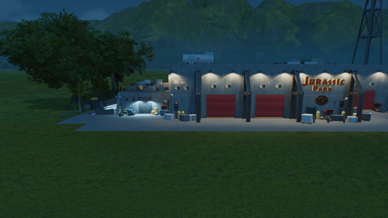 Jurassic Park Storage Unit-A - Workshop - Jurassic World Evolution 3