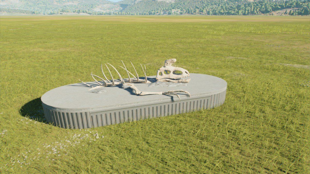 Cryolophosaurus memorial - Workshop - Jurassic World Evolution 3