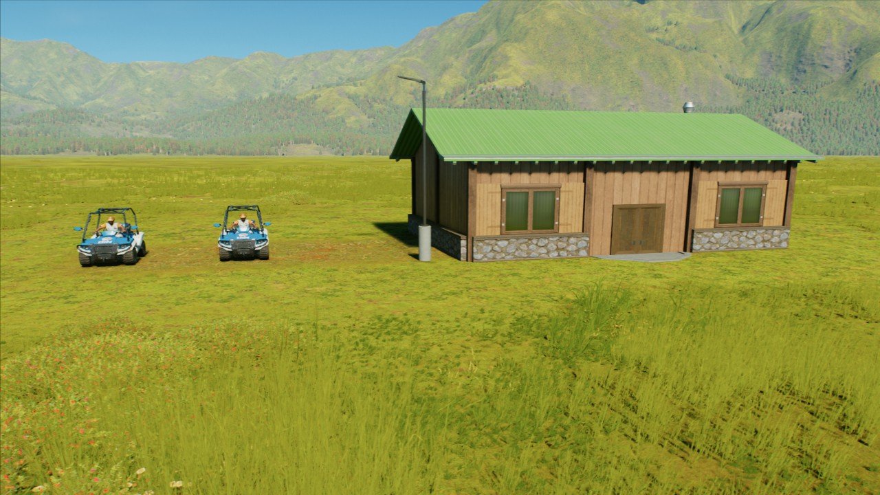 Small Forest Maintenance Facility - Workshop - Jurassic World Evolution 3
