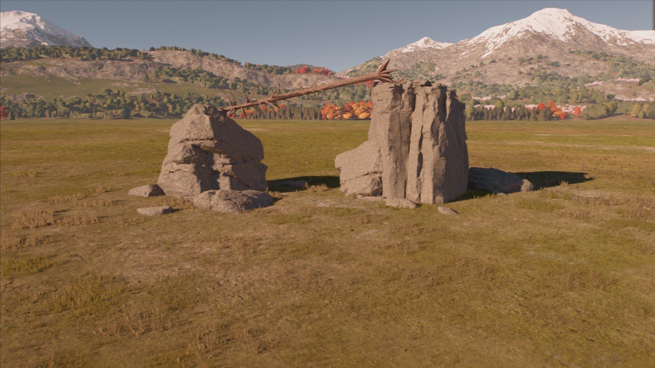 Basic Rock And Log Arch - Workshop - Jurassic World Evolution 3