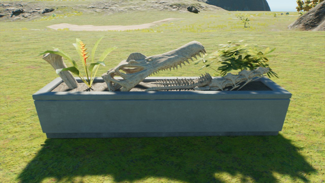 Spino Skull Planter - Workshop - Jurassic World Evolution 3