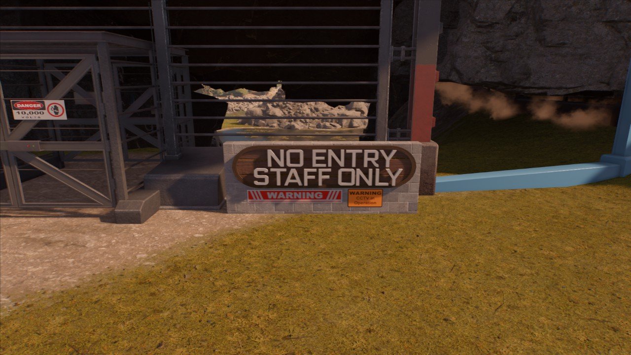 No entry sign - 创意工坊 - 《侏罗纪世界：进化 3》