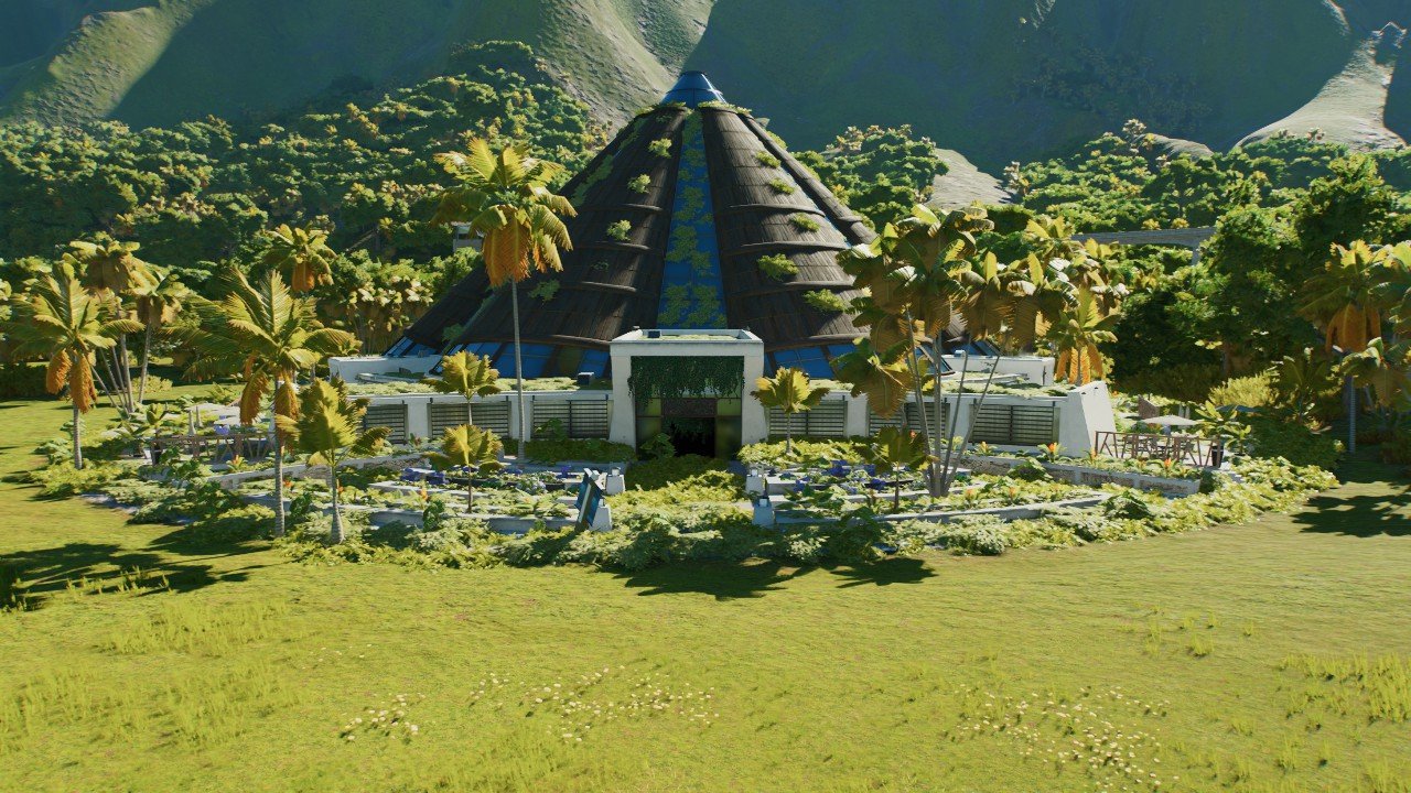 Ruined down innovation center - Workshop - Jurassic World Evolution 3