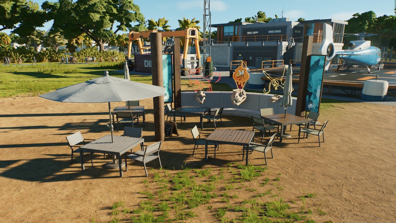 Rest area - Workshop - Jurassic World Evolution 3