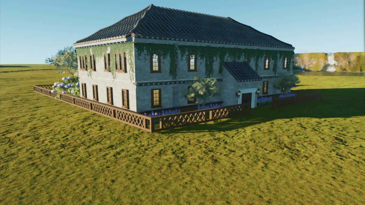 European Farm House Arrival Point - Workshop - Jurassic World Evolution 3