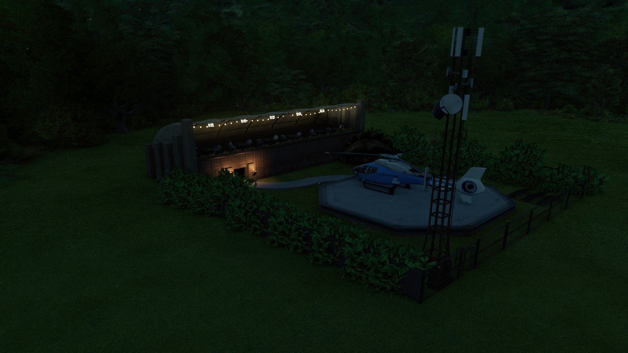 helicopter arrival - Workshop - Jurassic World Evolution 3
