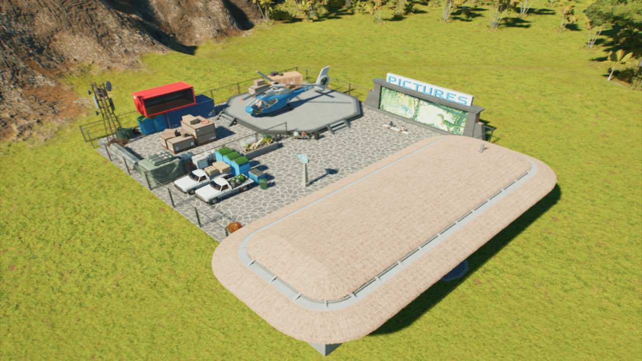 Basic Arrival Point - Workshop - Jurassic World Evolution 3