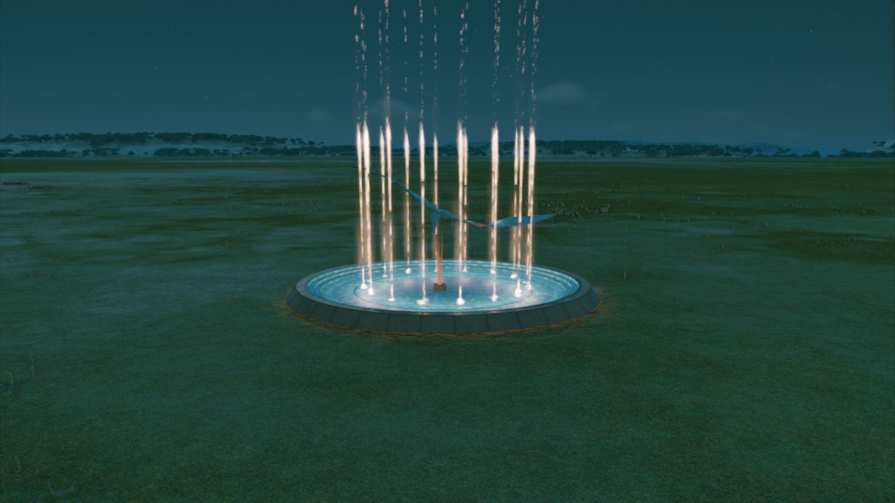 pteranodon fountain - Workshop - Jurassic World Evolution 3