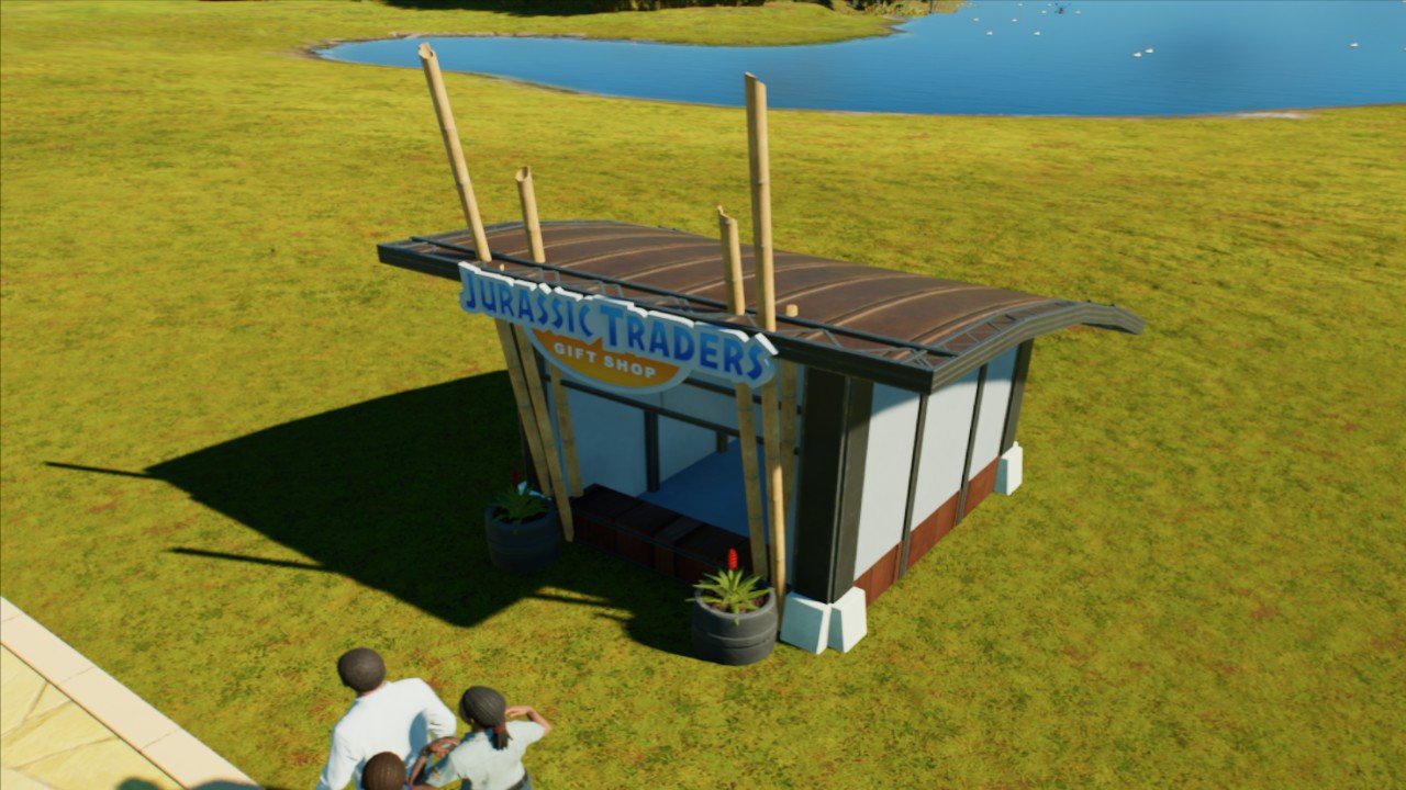 Jurassic Traders Gift shop stand - Workshop - Jurassic World Evolution 3
