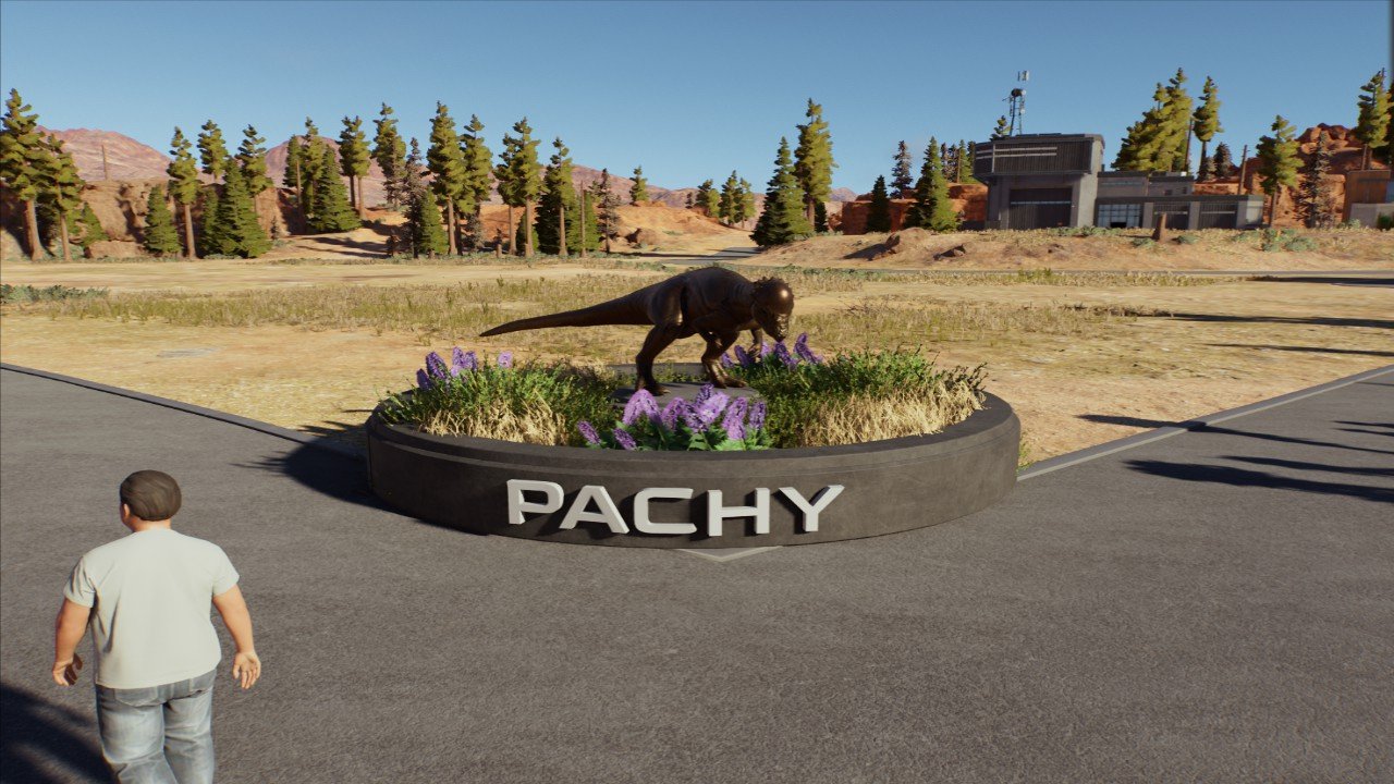 Pachy Statue - Workshop - Jurassic World Evolution 3