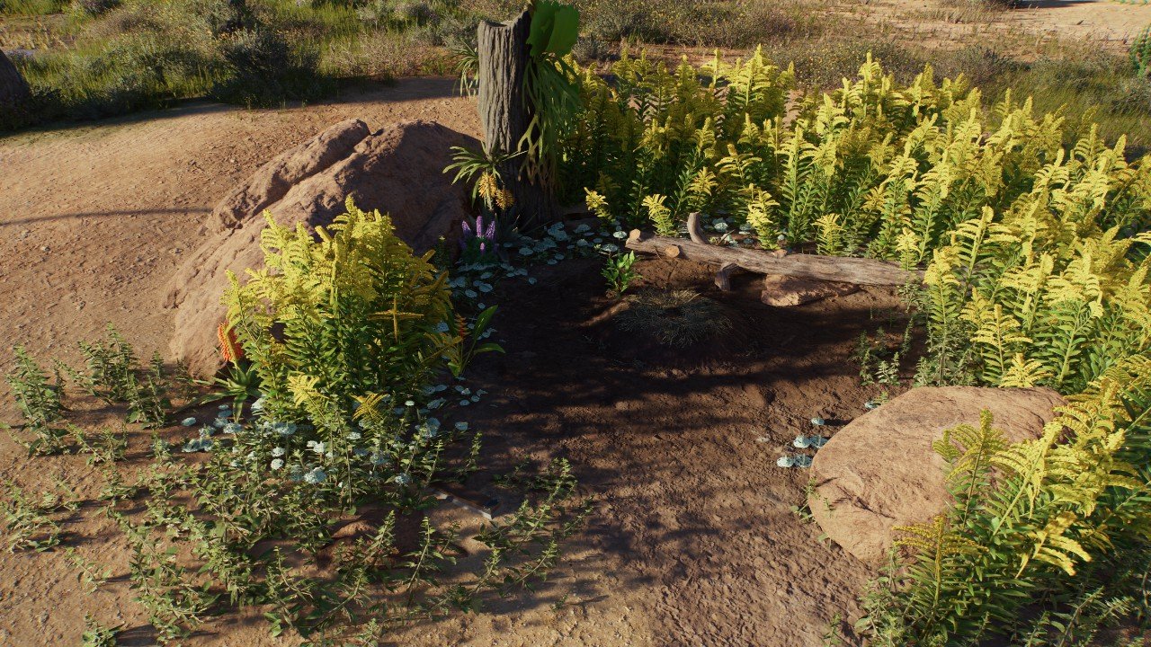 Hidden nesting area (medium-sized) - Workshop - Jurassic World Evolution 3