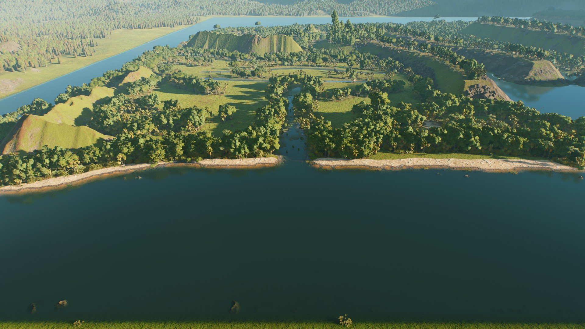 Isla Sorna JP 3 JP2 - Workshop - Jurassic World Evolution 3