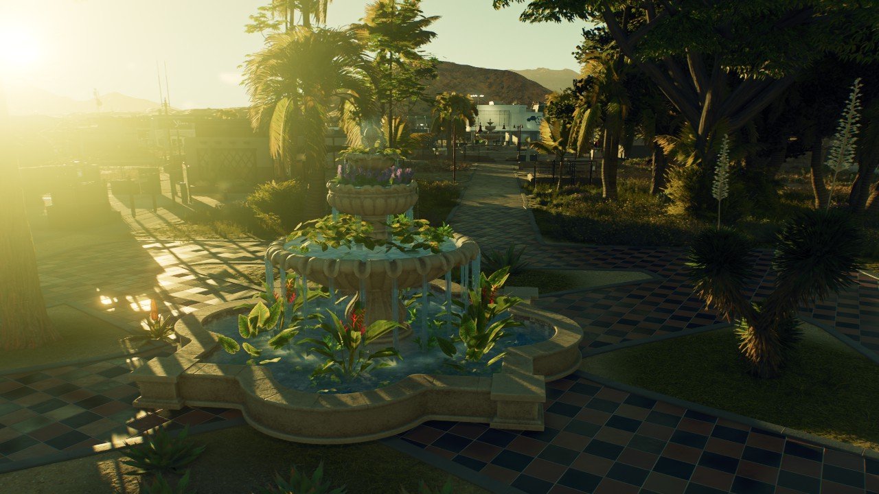 Variable plaza (Use with paths) - Workshop - Jurassic World Evolution 3