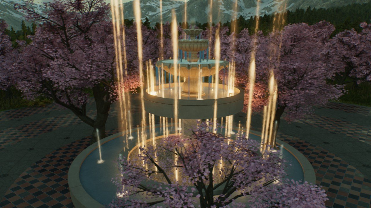 Fountain- Japan - Workshop - Jurassic World Evolution 3