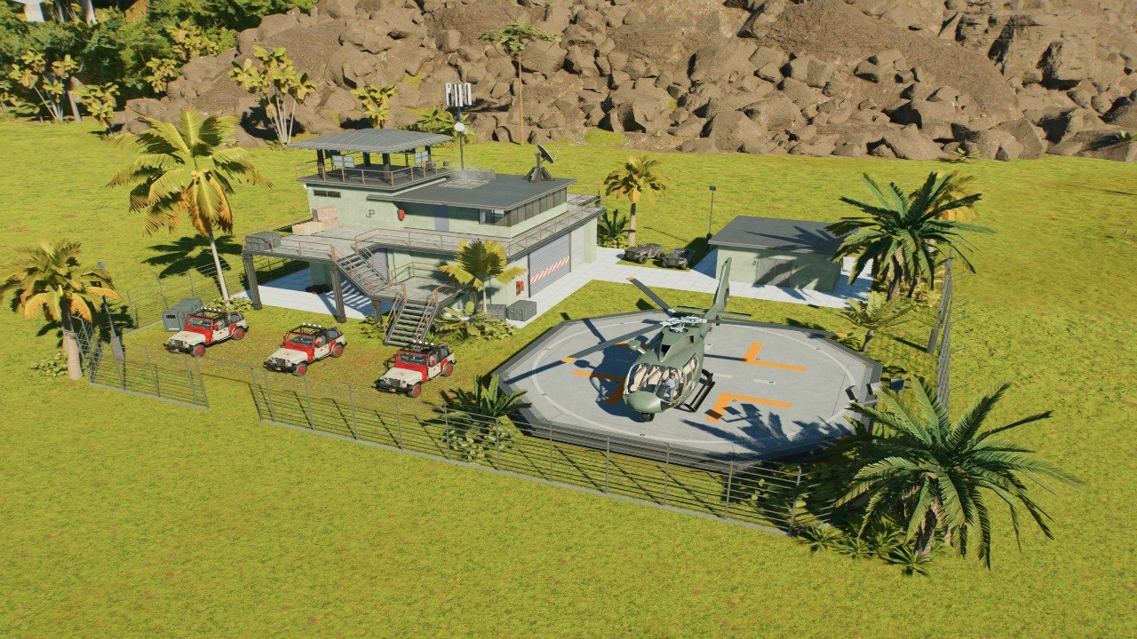 Jurassic Park - Ranger Team - Jurassic World Evolution 3 creation ...