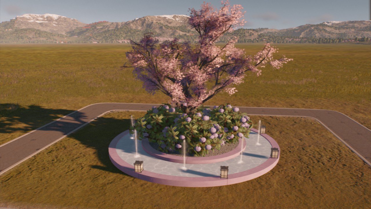 sakura fountain - Workshop - Jurassic World Evolution 3