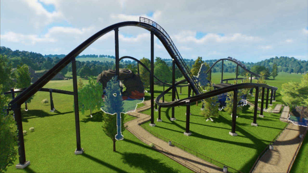 Snake Vibrant - Planet Coaster 2 mod - Frontier Workshop