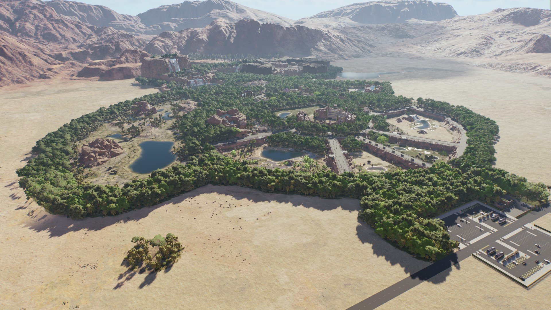 Jurassic Park San Diego Map