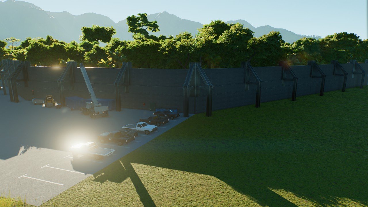 Indominus Rex pen walls - Workshop - Jurassic World Evolution 3