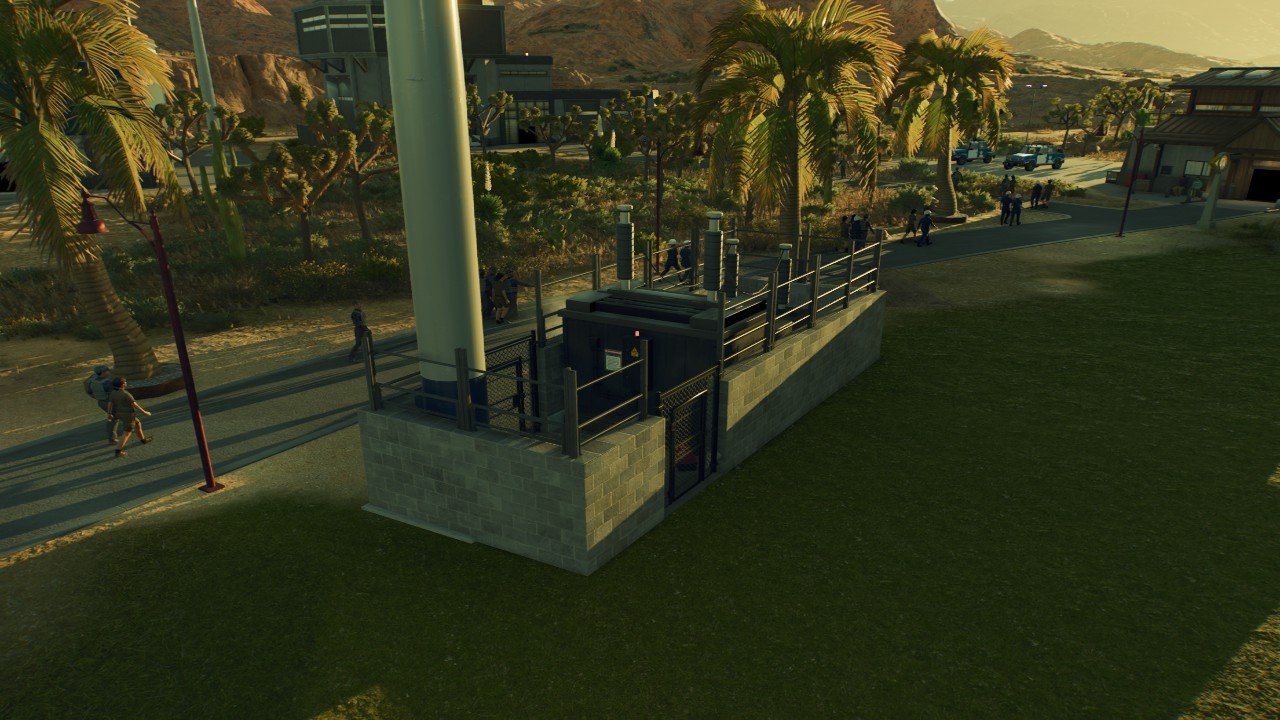 Compact secure Substation - Workshop - Jurassic World Evolution 3