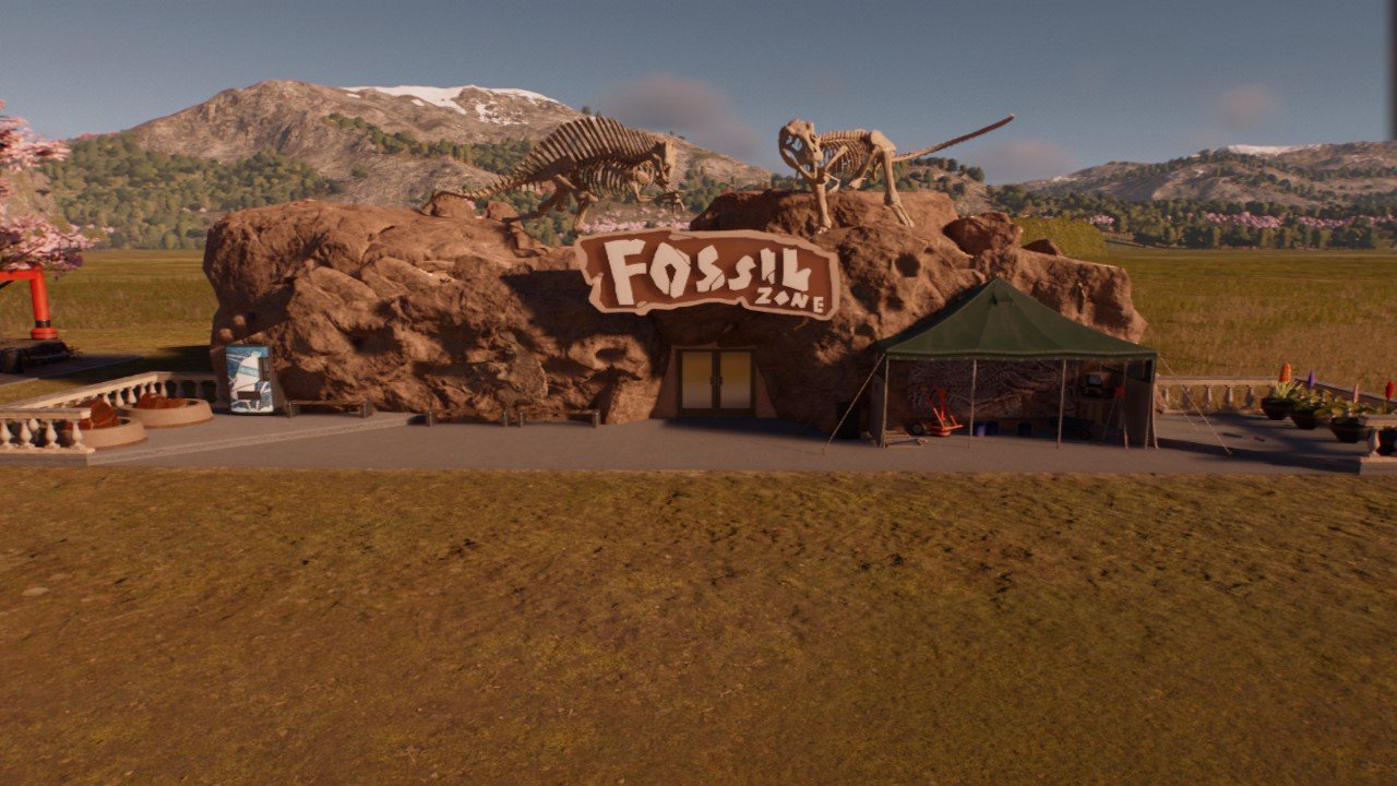 Fossil Zone - Workshop - Jurassic World Evolution 3