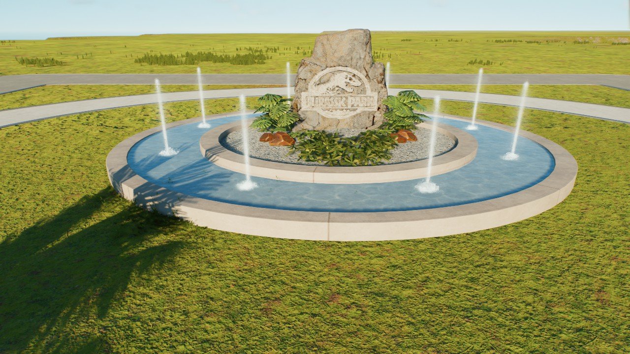 JP/JW Fountain - Workshop - Jurassic World Evolution 3