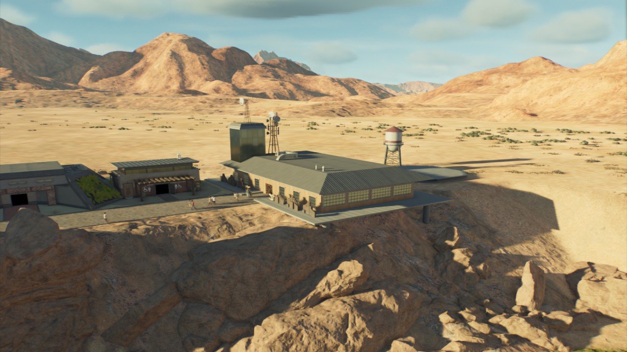 Arid arrival point #1 - Jurassic World Evolution 3 mod - Frontier Workshop