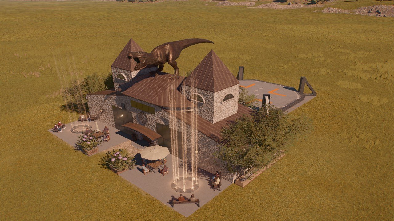 Jurassic Castle Entrance Point - Workshop - Jurassic World Evolution 3