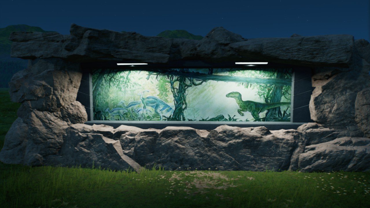 Raptor 1 wall - Workshop - Jurassic World Evolution 3