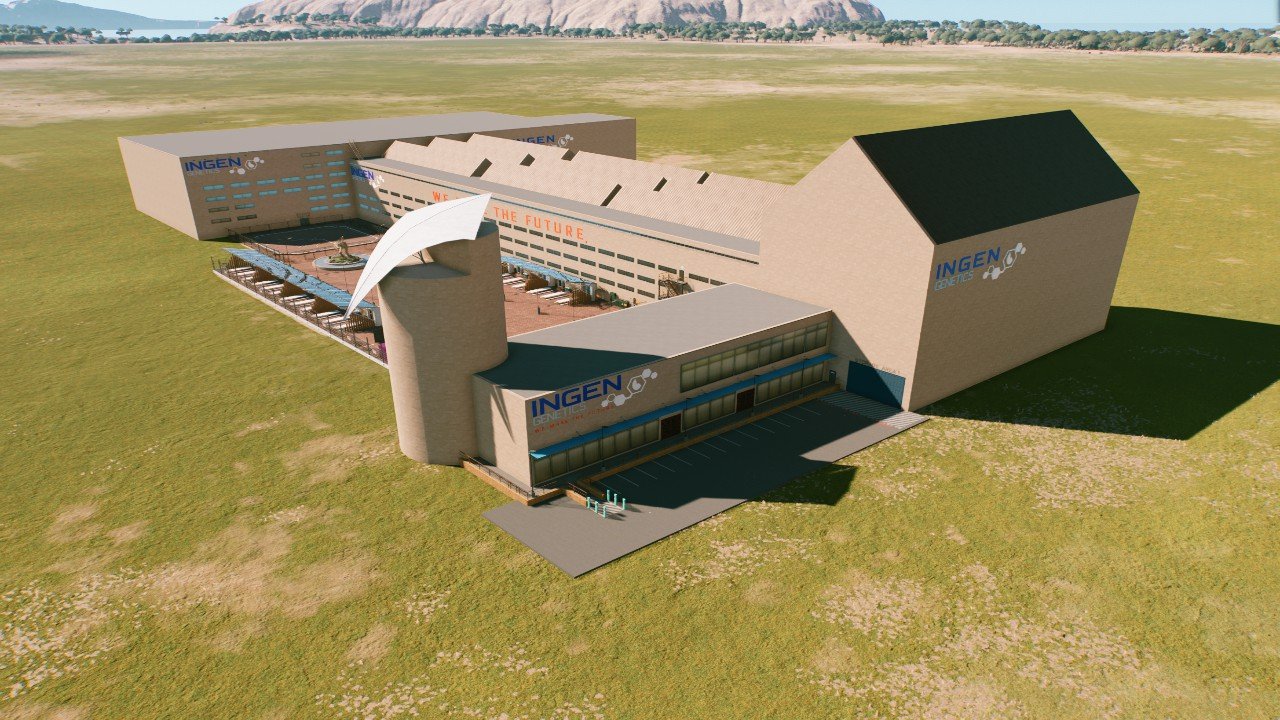 Ingen Genetics Building (READ DESCRIPTION) - Jurassic World Evolution 3 ...