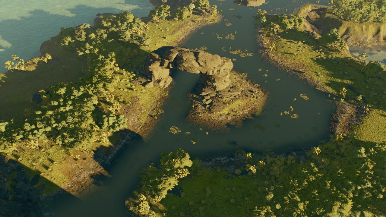 Simple rock arch - Workshop - Jurassic World Evolution 3