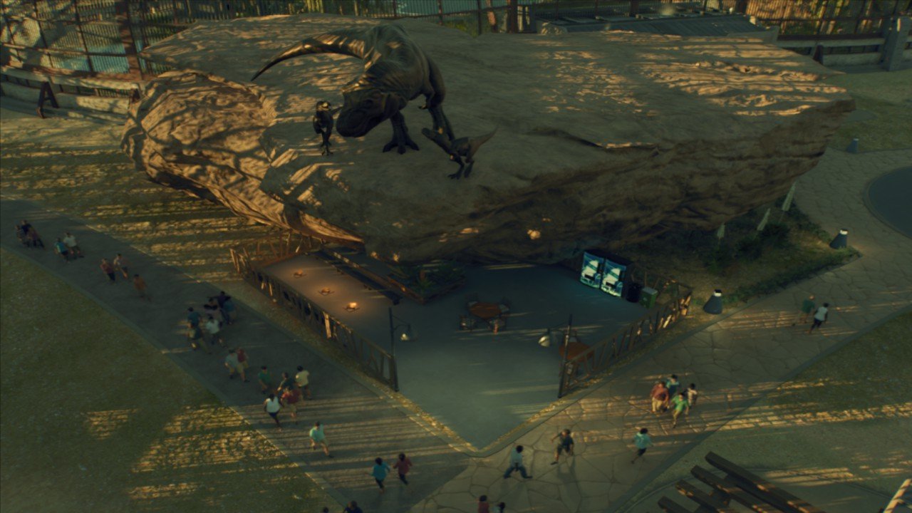 T-Rex Overhang Rest Area - Workshop - Jurassic World Evolution 3