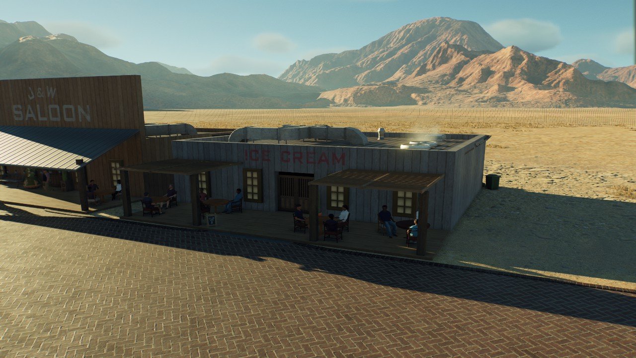 Western ice_cream parlour - Workshop - Jurassic World Evolution 3