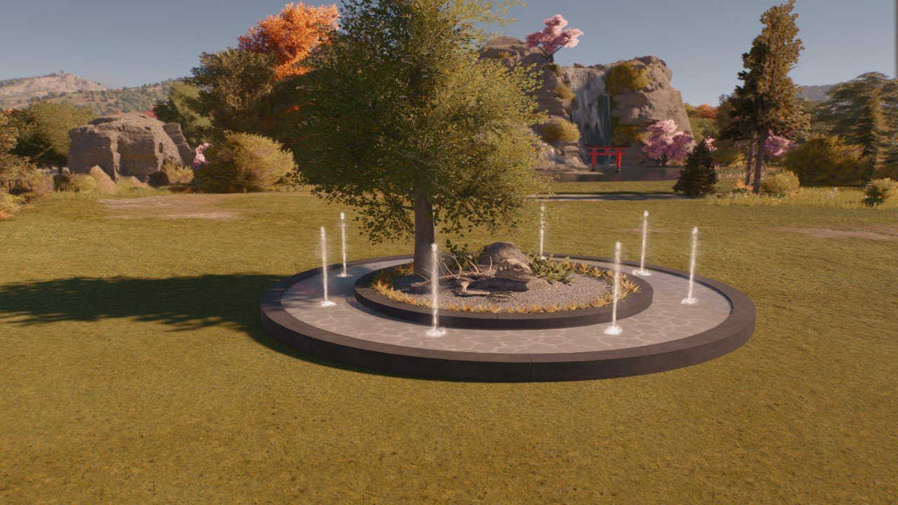Simple Fountain - Workshop - Jurassic World Evolution 3