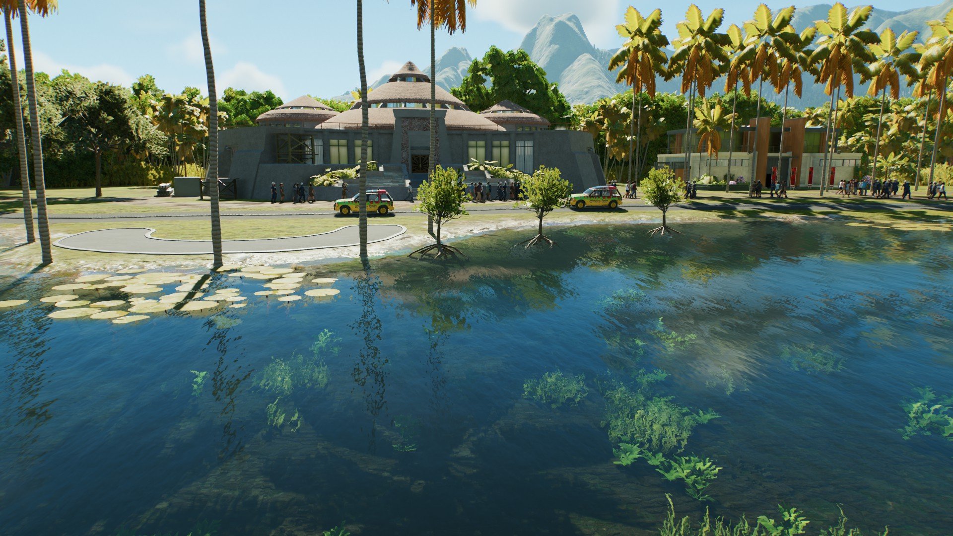 Isla Nublar 1993 Hammond's dream - Workshop - Jurassic World Evolution 3