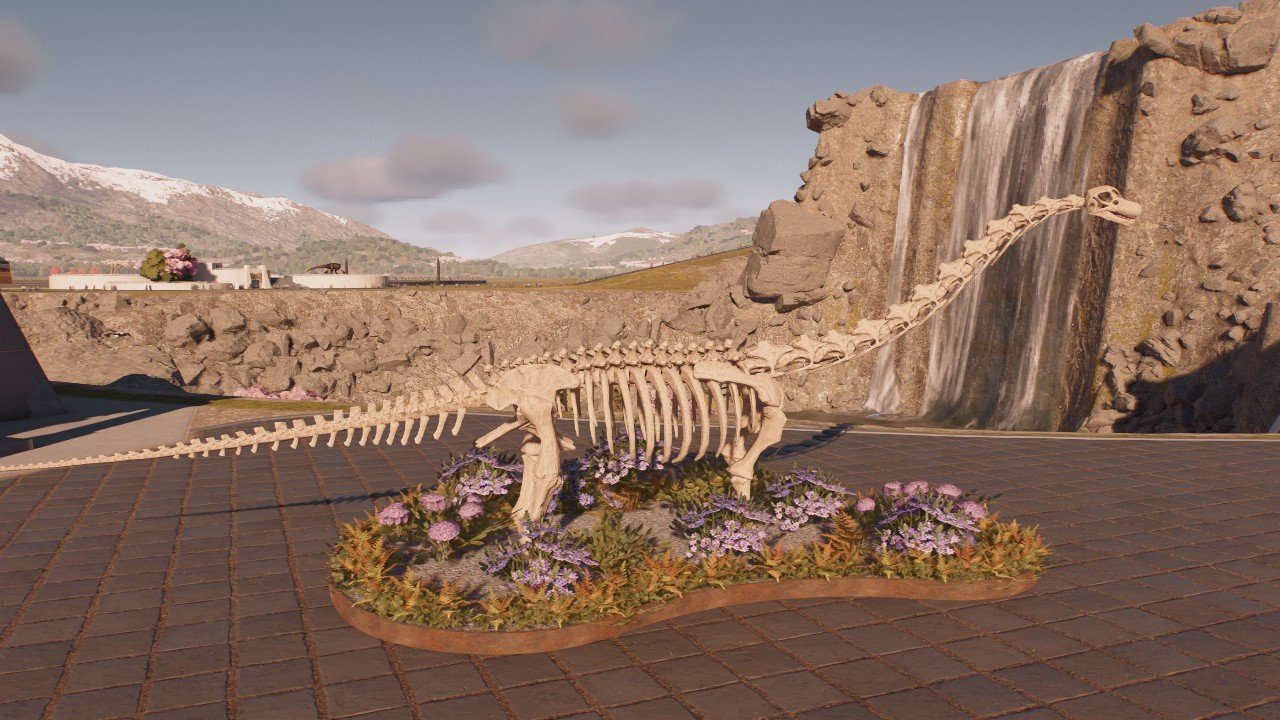 Sauropod statue - Workshop - Jurassic World Evolution 3