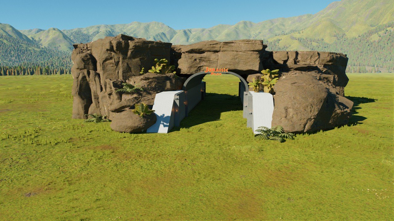 jurassic park tunnel - Workshop - Jurassic World Evolution 3