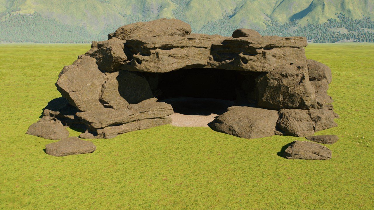 Rocky large nest - Workshop - Jurassic World Evolution 3