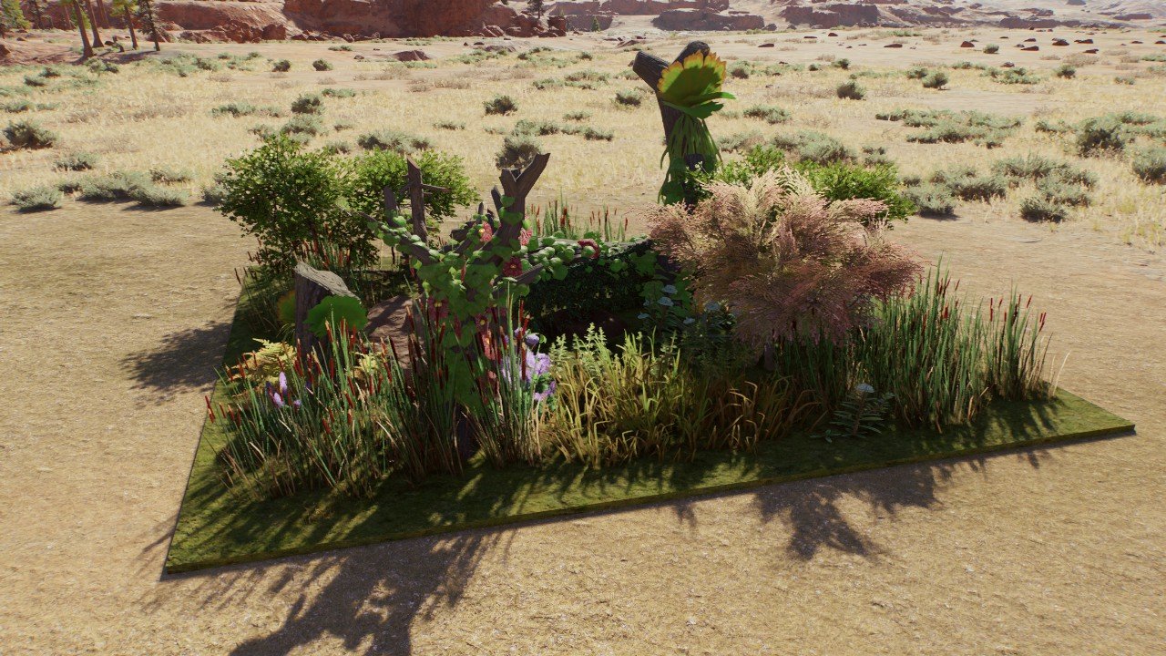 Fallen tree, hidden nest MED - Workshop - Jurassic World Evolution 3