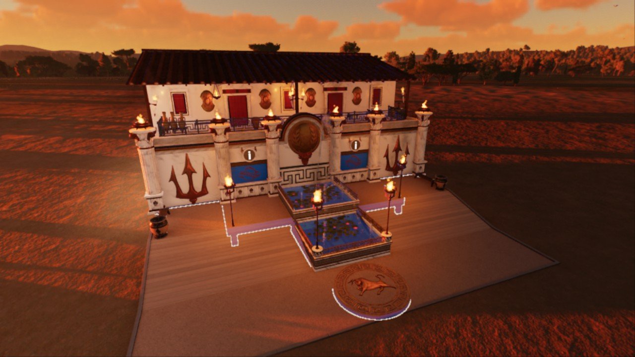 Acceuil Romaine - Planet Coaster 2 mod - Frontier Workshop