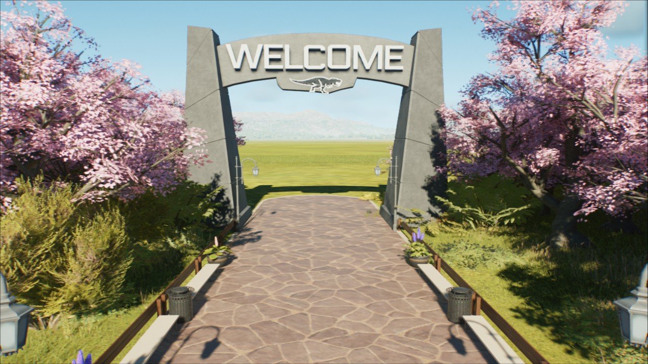 Welcome gate - Workshop - Jurassic World Evolution 3