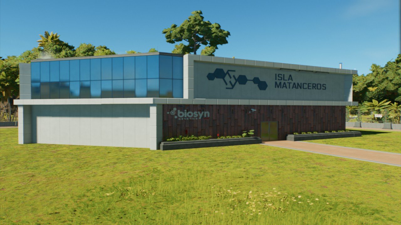 Biosyn science center (Isla Matanceros) - Workshop - Jurassic World ...