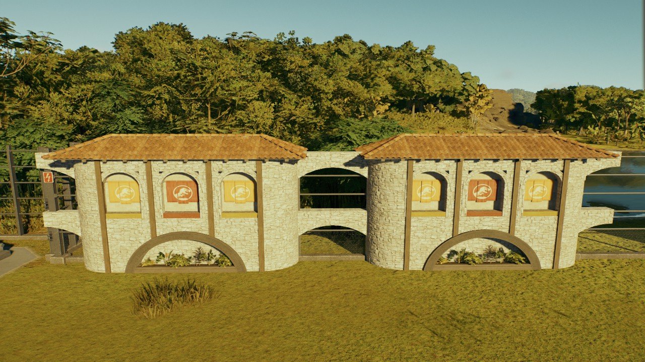 European Enclosure Wall - Workshop - Jurassic World Evolution 3