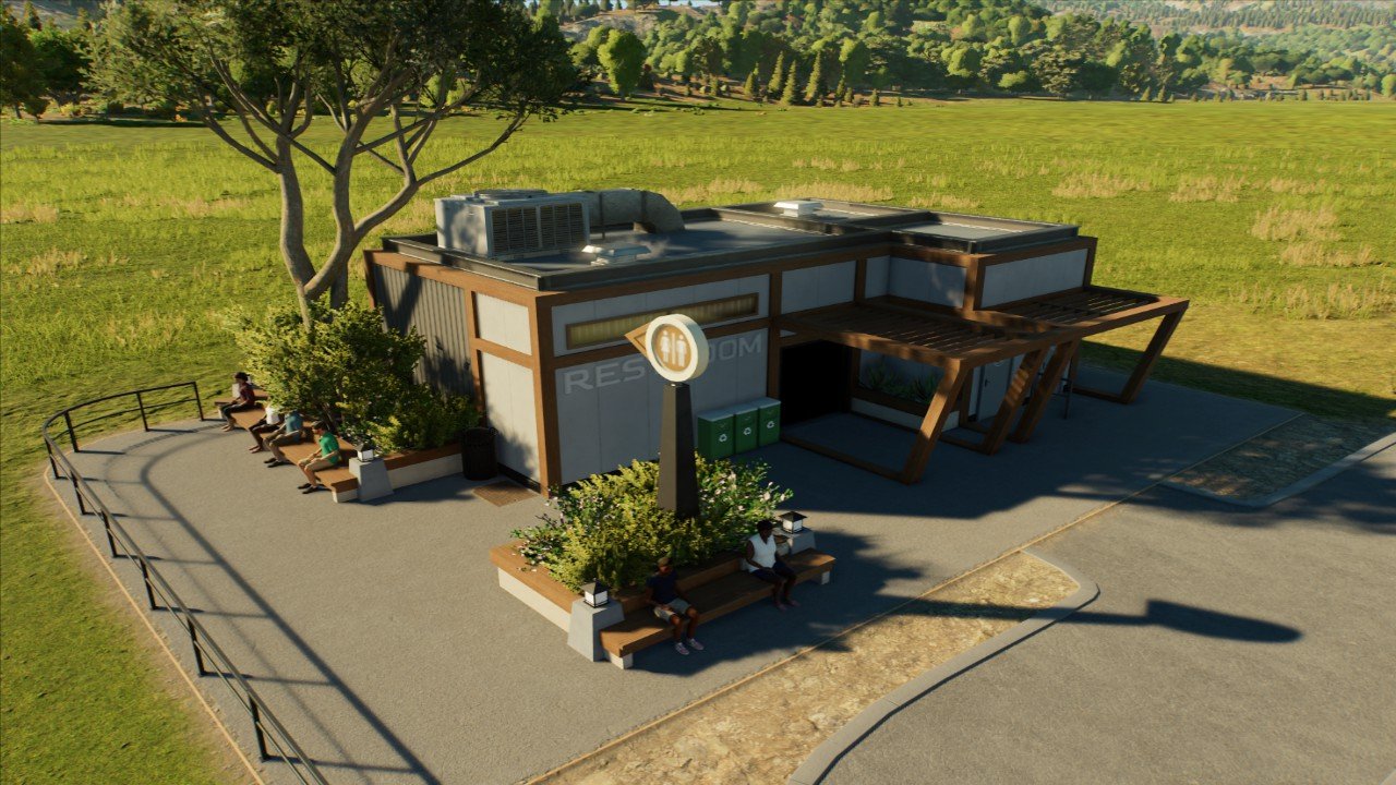 普通的厕所 Simple modern restroom - Workshop - Jurassic World Evolution 3