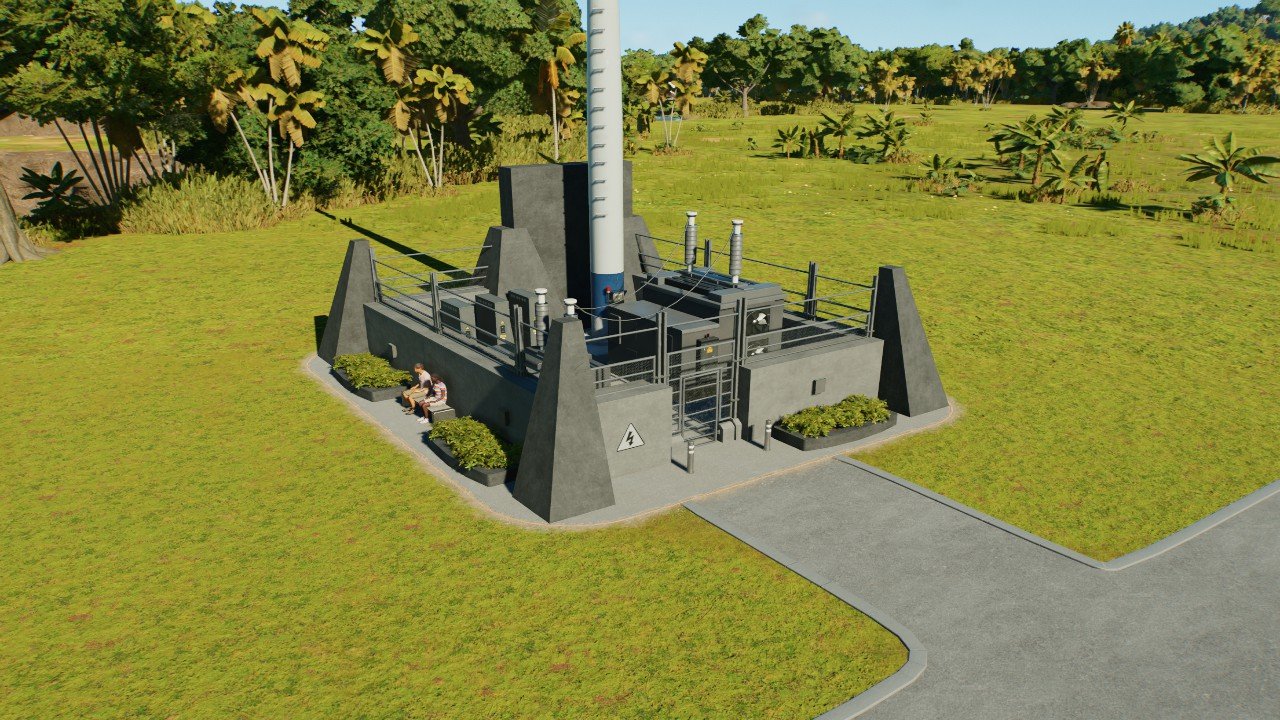 Modern Small Substation - Workshop - Jurassic World Evolution 3