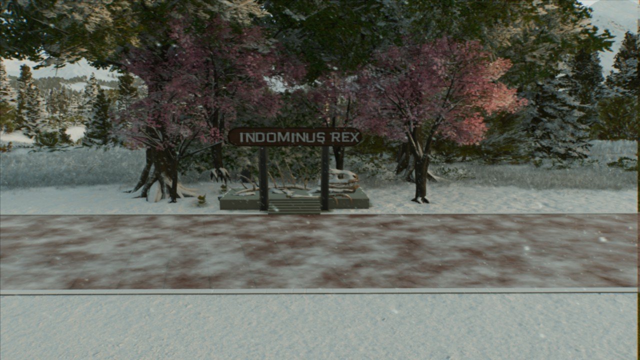 Indominus rex - Workshop - Jurassic World Evolution 3