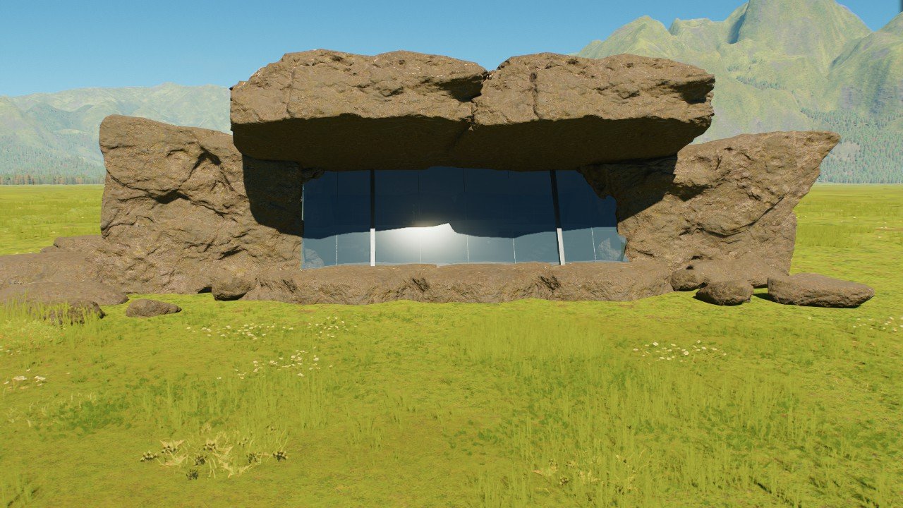 Rocky view 2 - Jurassic World Evolution 3 creation - Frontier Workshop