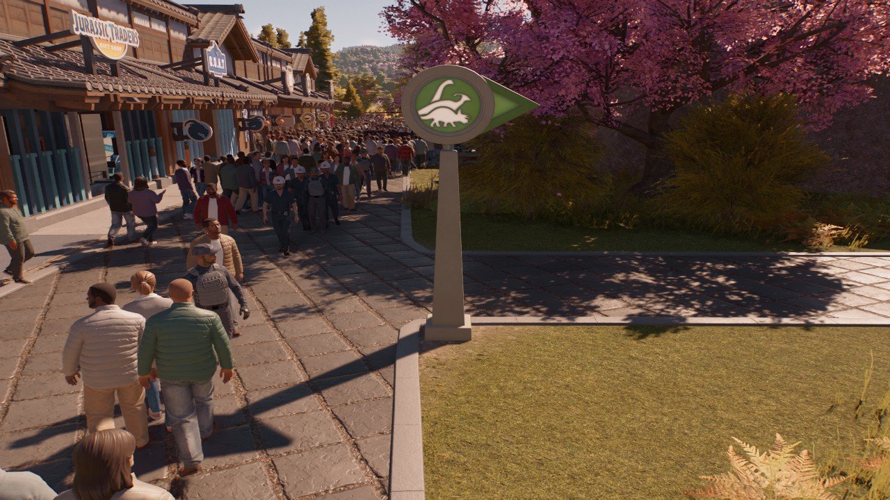 Herbivore Habitat Sign - Workshop - Jurassic World Evolution 3