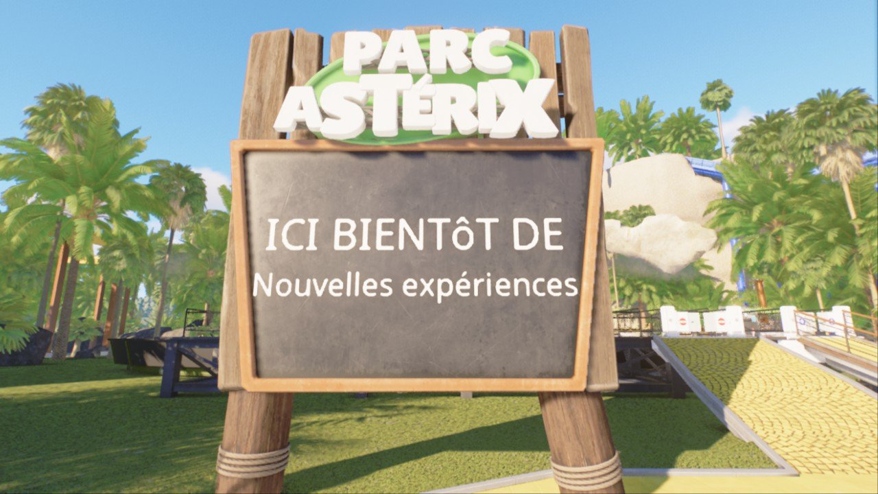 paneau de travaux - Planet Coaster 2 mod - Frontier Workshop